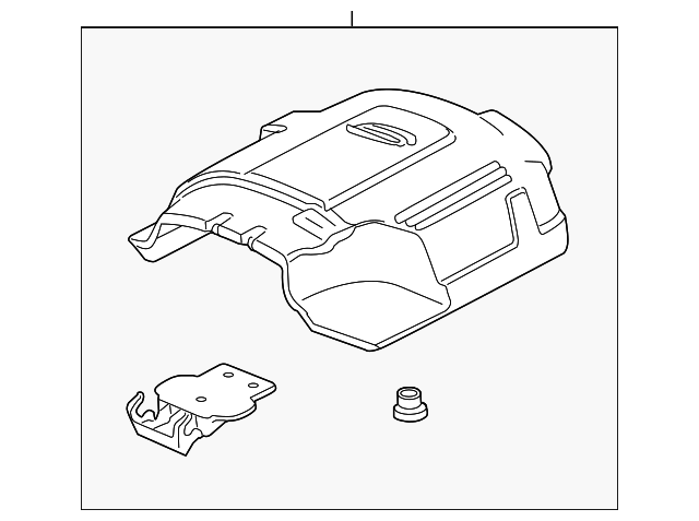 2007-2019 GM Engine Cover 12625893 | Capital Chevy Parts