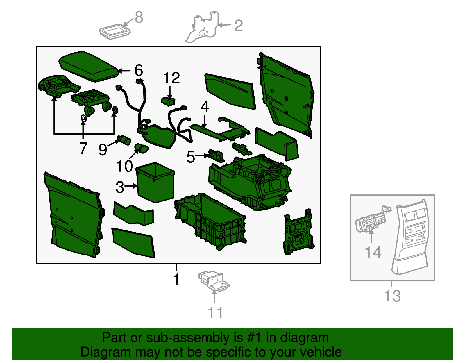 58910-48090-A1 - Console Body - 2010 Lexus RX450h | My L Parts