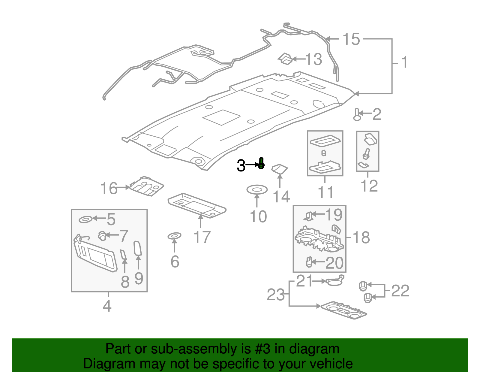 2005-2020 GM M6x1x21 Multi-Purpose Bolt 11589031 GM | GMPartsDirect.com