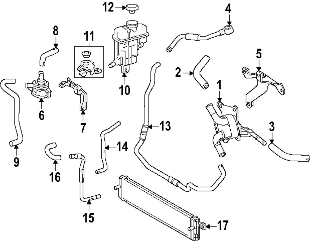 2025 Toyota Crown Signia Outlet Hose G9227-30070 | Toyota Parts Center