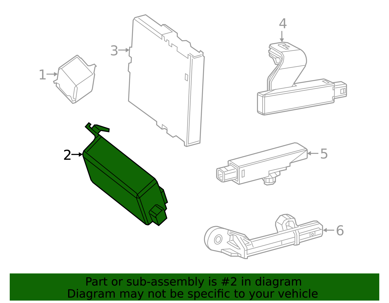 897B0-33290 - High-Quality Receiver for 2019-2022 Lexus | AutoNation Parts