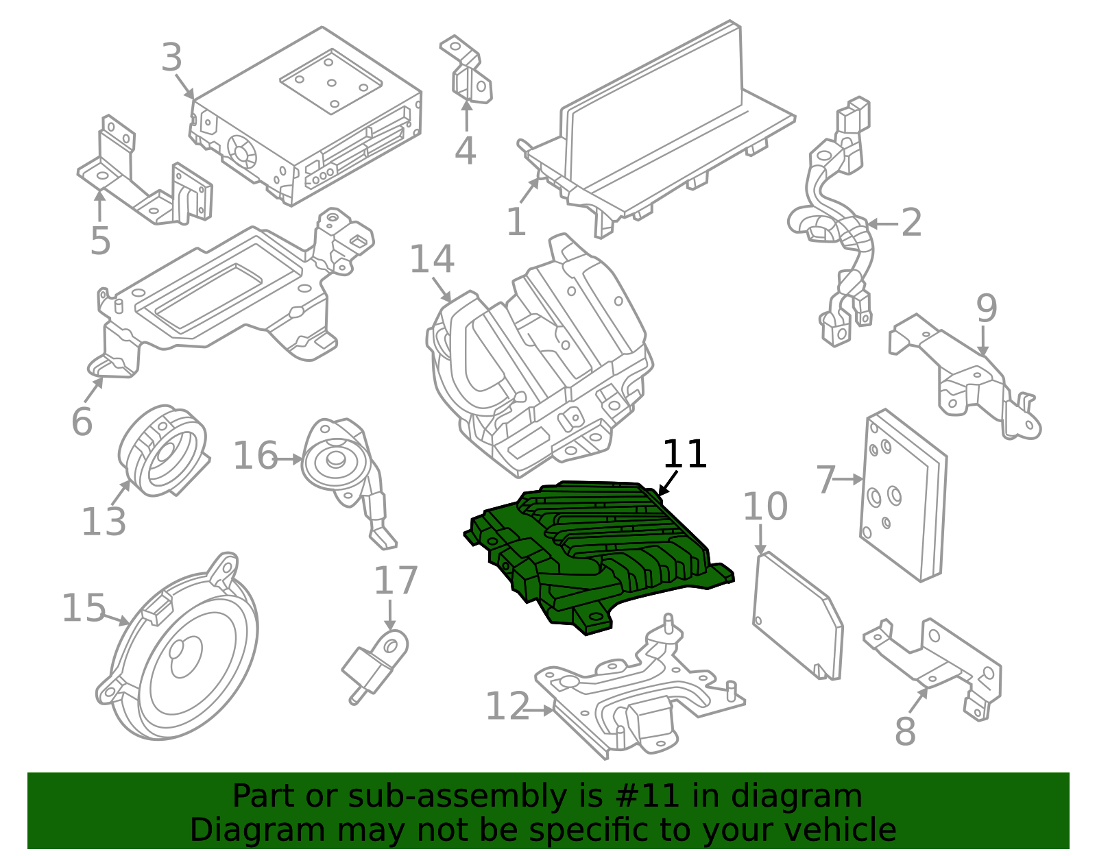 2016-2025 Mazda MX-5 Miata Amp Power A N453-66-A20E | QuirkParts