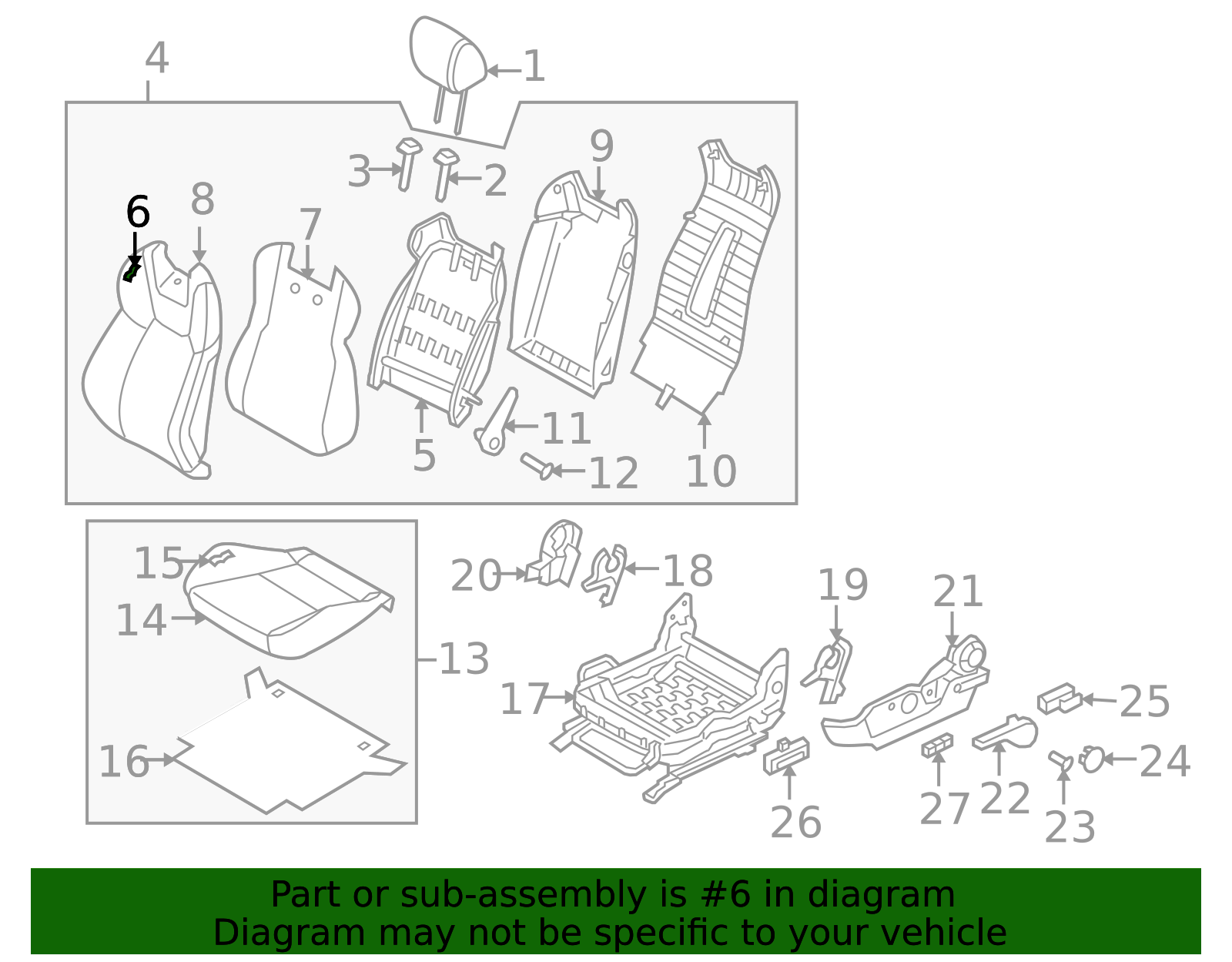 Seat Back Cushion - Restore Support with Factory Comfort ...