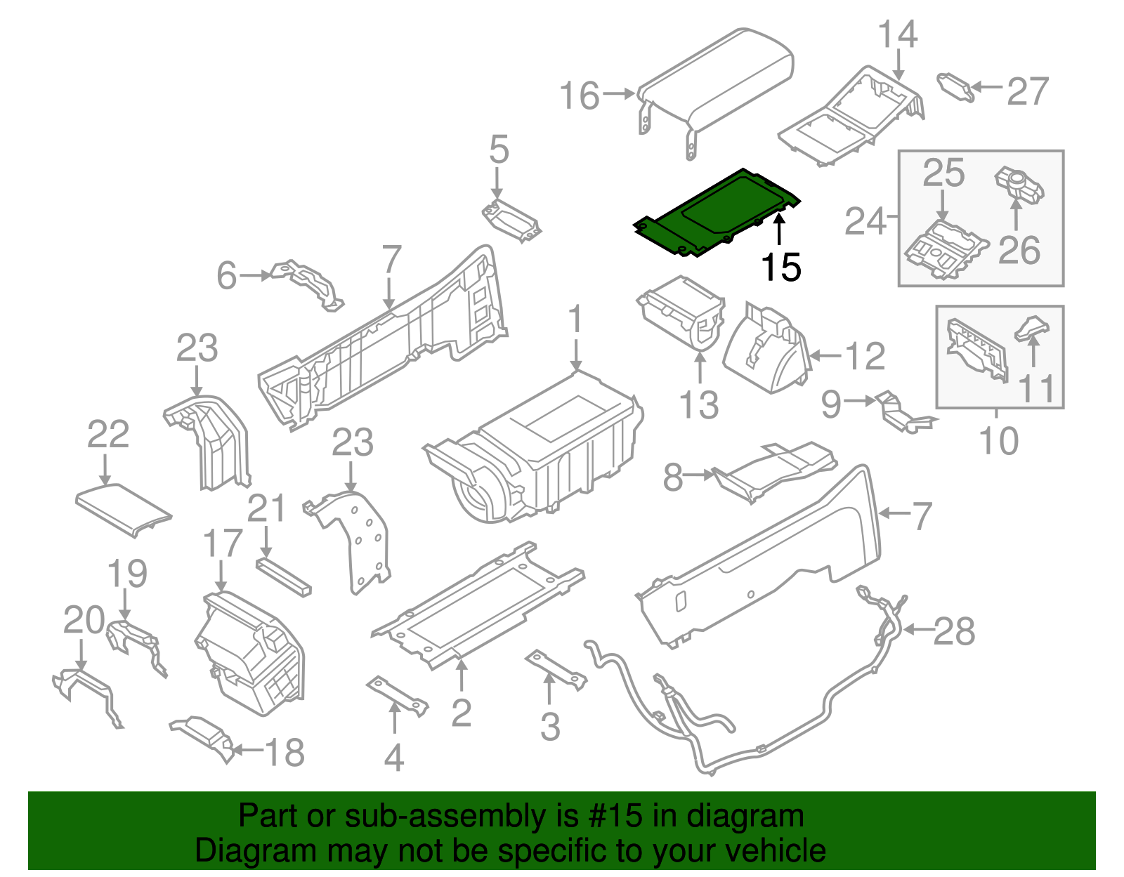 Hyundai - 84640-3N600-4X - Trim Bezel - 2011-2013 Hyundai Equus | OEM ...