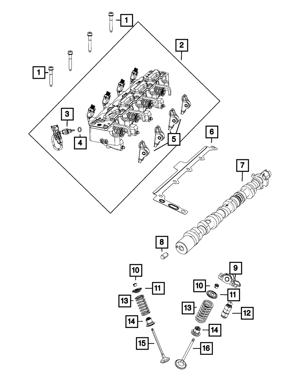 2014-2023 Mopar Multiair Actuator 5047980AE | Mopar Online Parts