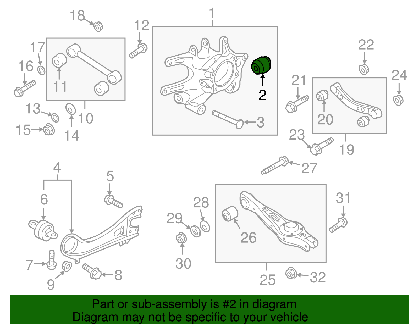 55130-4D000 - Knuckle Bushing - 2007-2019 Hyundai | Joseph Airport Hyundai