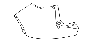 2019-2025 Chevrolet Blazer Rear Passenger Side Upper Bumper Cover ...