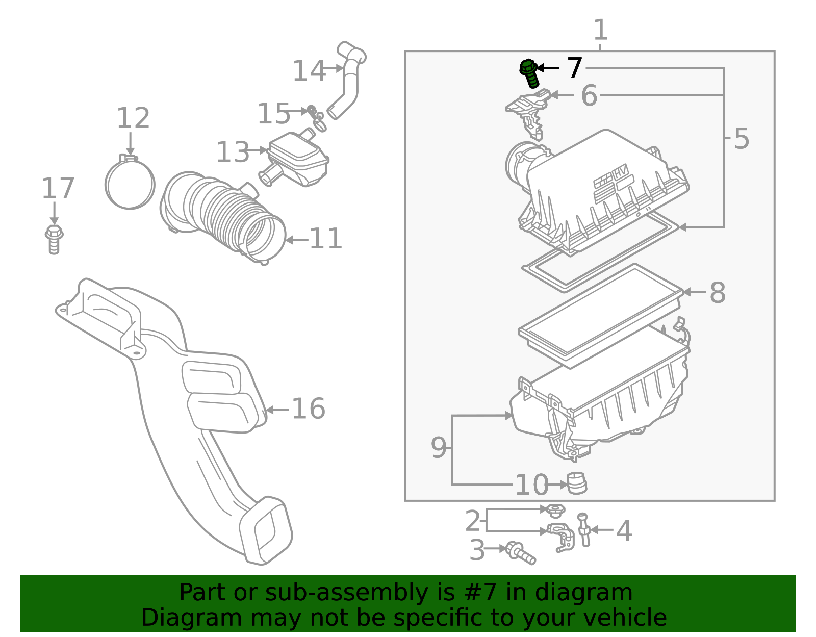 Genuine Official Toyota Mass Air Flow Sensor Screw part# 90167-A0016 ...