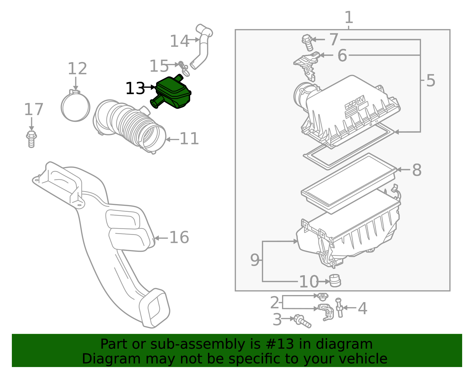 17893-F0230 - High-Quality Engine Air Intake Resonator for 2020-2025 ...