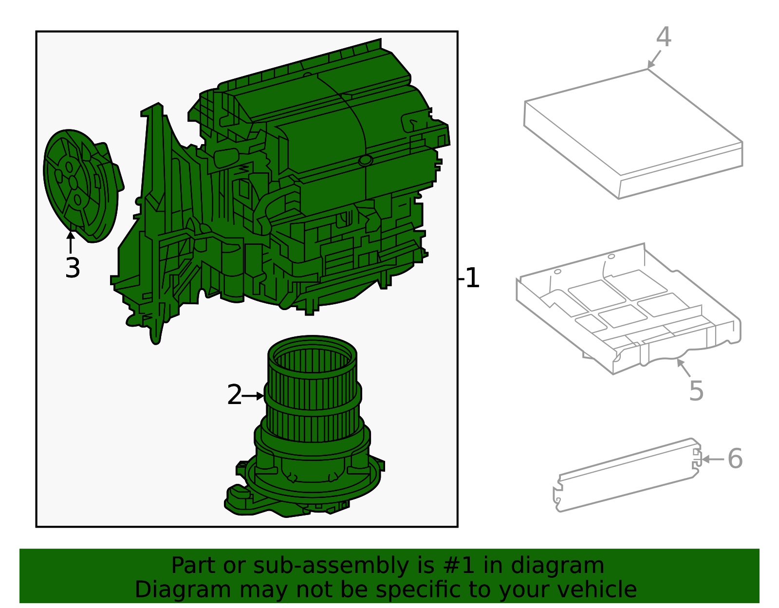 2024-2025 Toyota Blower Assembly 87130-06411 | Sparks Parts