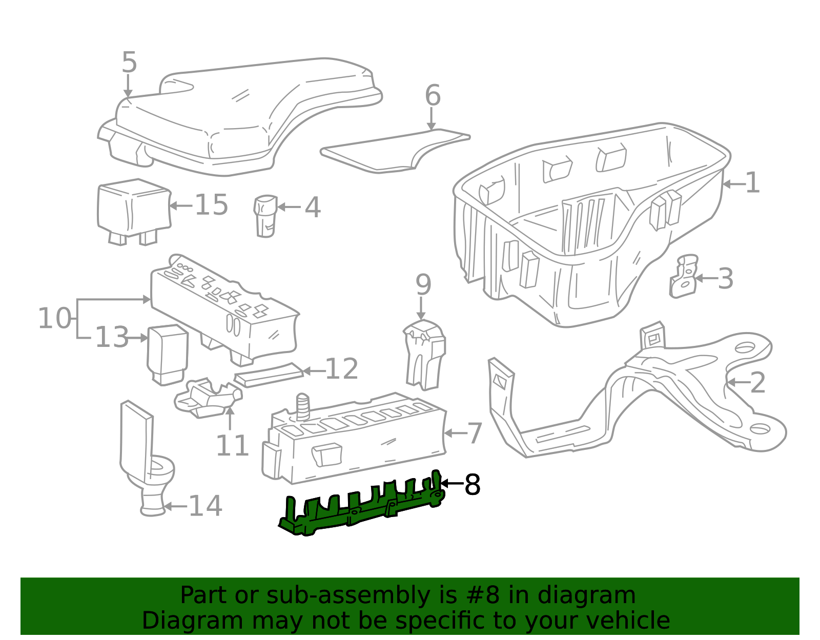 9128547 - High-Quality Relay Plate Retainer for 1998-2004 Volvo ...