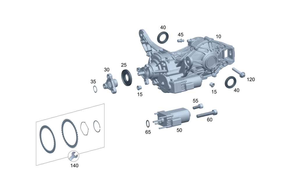2014-2026 Mercedes-Benz Rear Axle Differential 247-350-51-04 | MB Parts ...