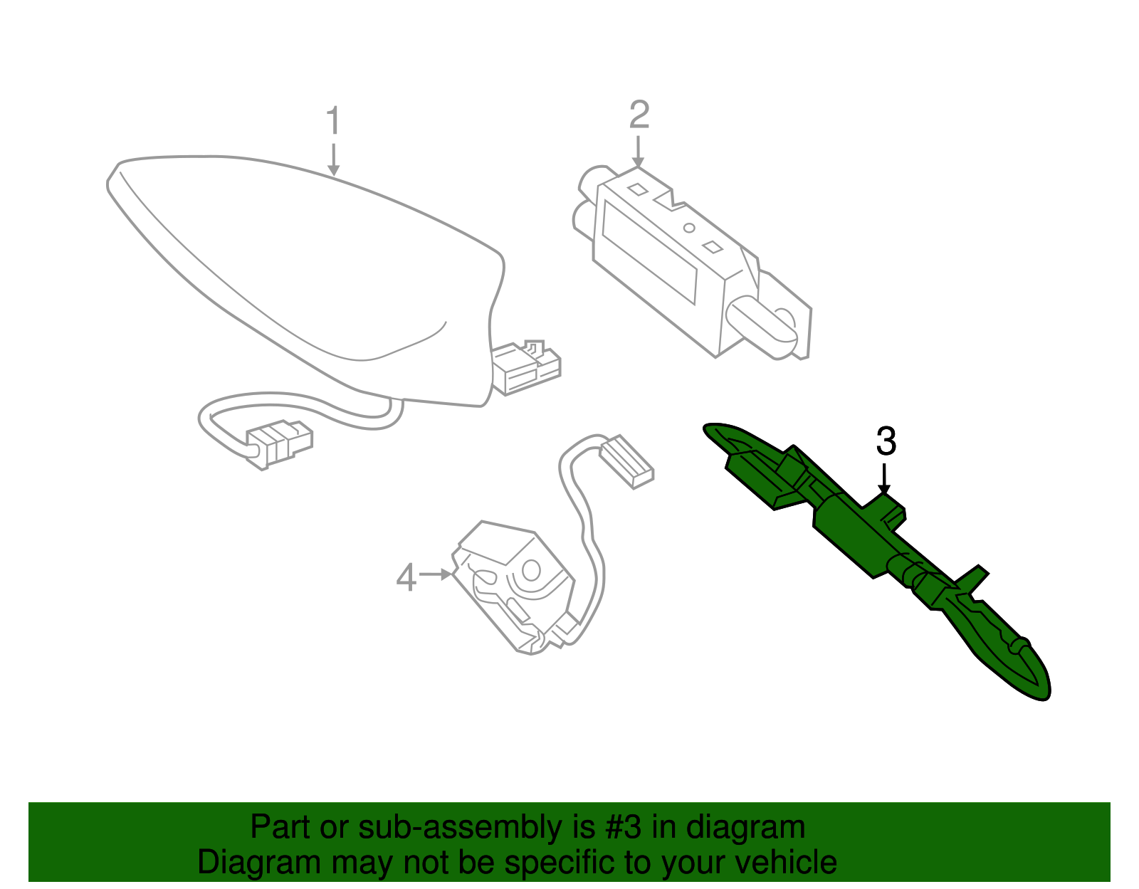 2016-2024 Chevrolet Camaro Radio Antenna Ground Coil 23278876 | Shop ...