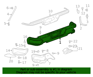 2022-2025 GMC Front Bumper 84949107 GM | GMPartsDirect.com
