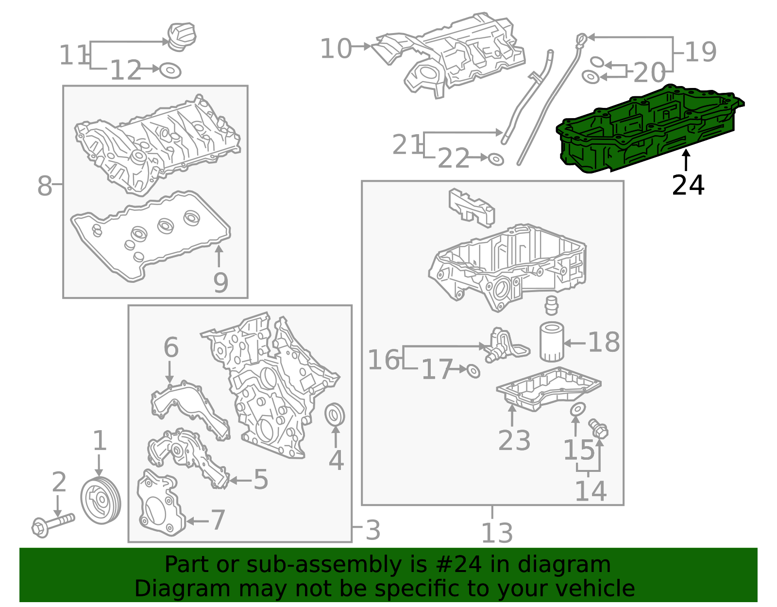 2016-2025 Cadillac Intake Manifold Assembly 12662540 | Shop Matick ...