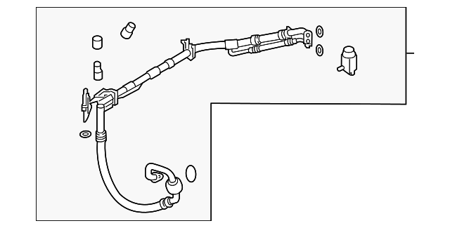 97775-D5500 - Suction Hose 2019-2020 Kia Optima | Kia.Parts Store