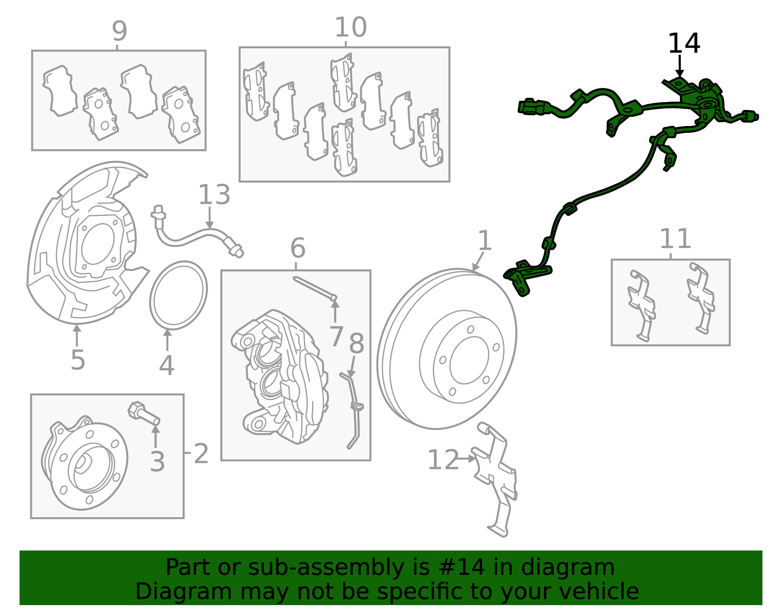 89543-60100 - ABS Wheel Speed Sensor 2025 Toyota 4Runner | Longo Toyota ...