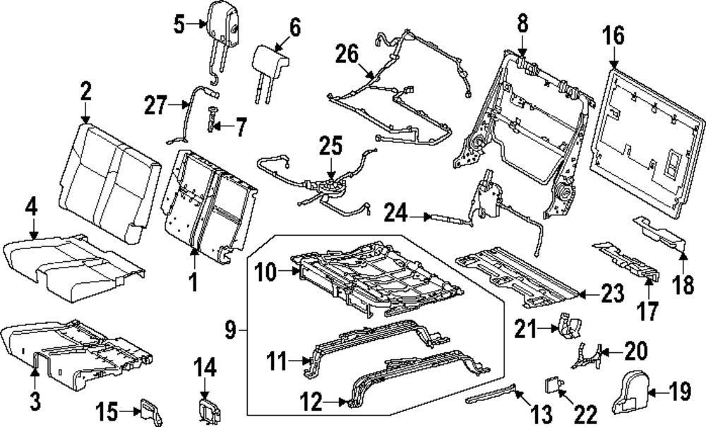 82195-0C020 - 2023-2024 Toyota Sequoia - Wire Harness | Nucar Toyota Parts