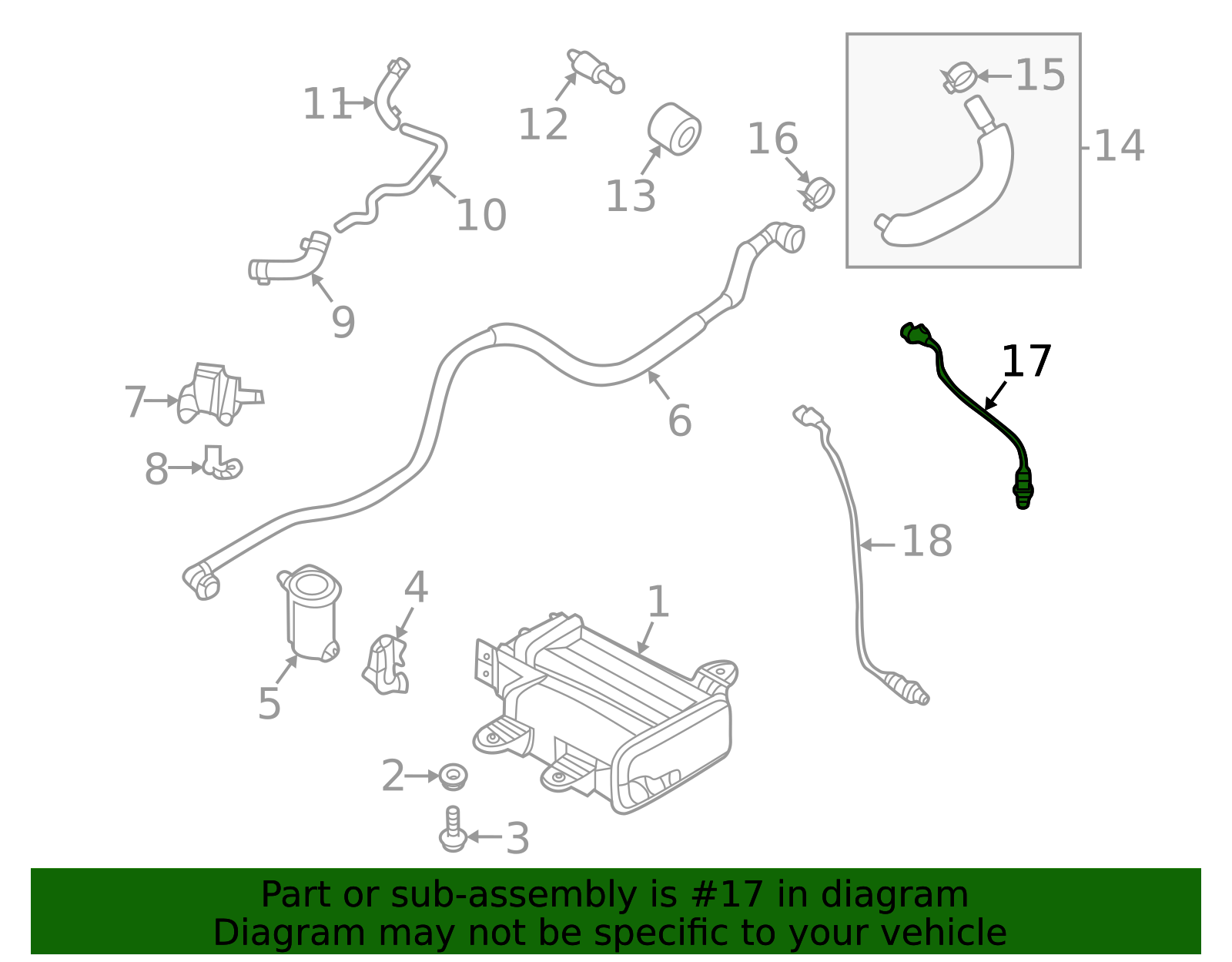 Oxygen Sensor - OEM Emission Sensor for Hyundai | AutoNationParts.com