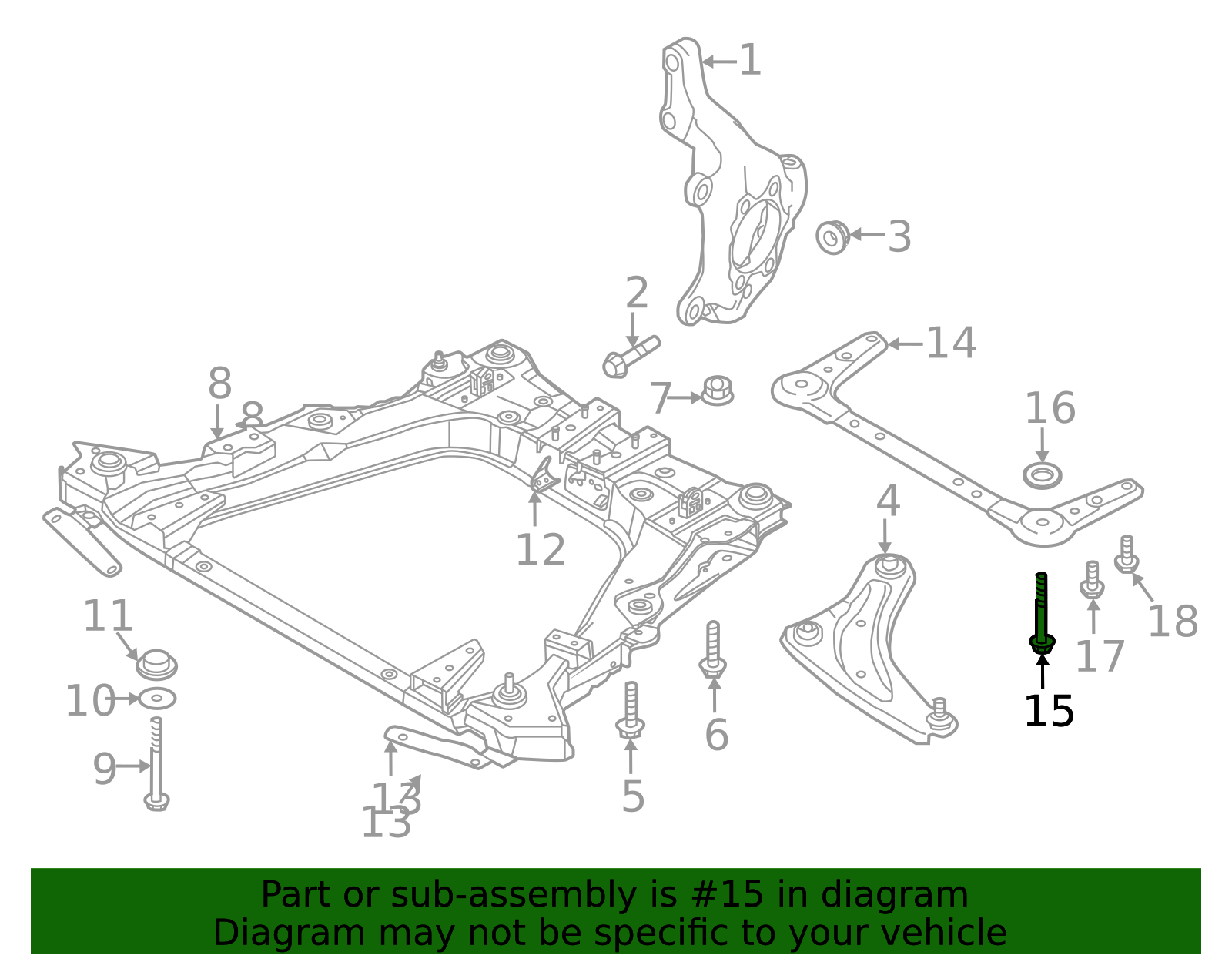 01125-N2021 - Bolt 2007-2025 Nissan | Official Nissan Parts Store