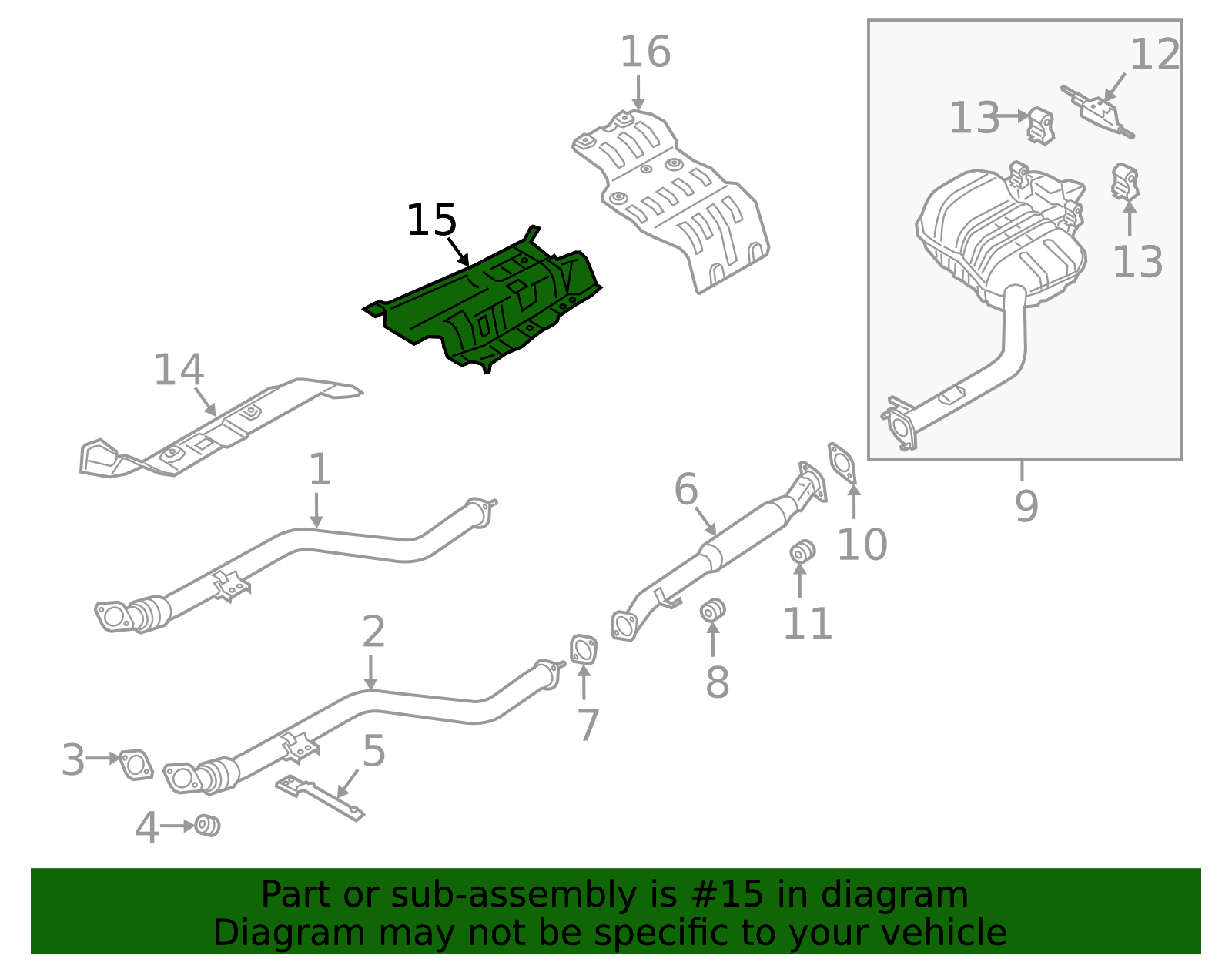 Exhaust Heat Shield - OEM Thermal Protection | AutoNation Parts