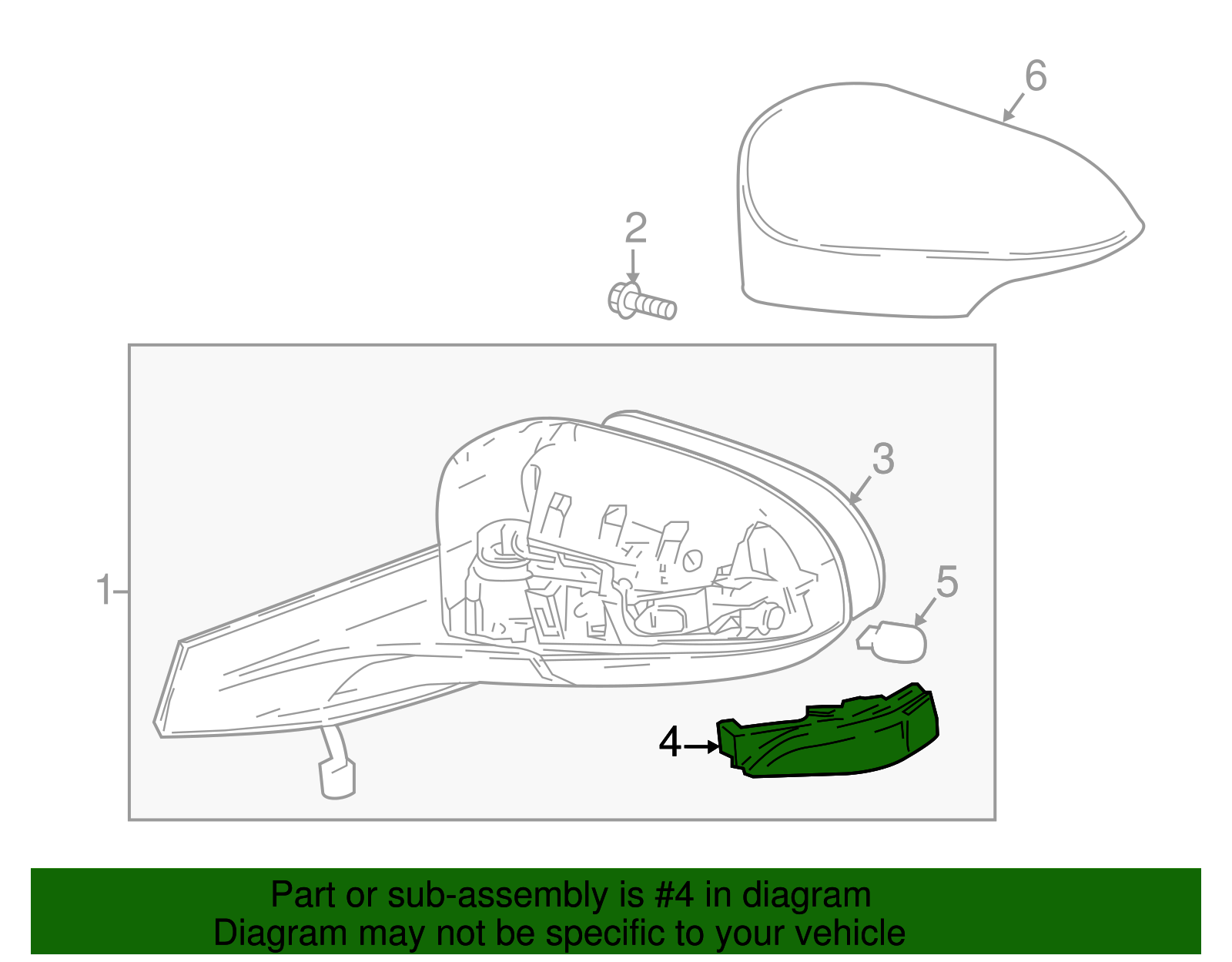 81731-02120 - Signal Lamp 2018-2022 Toyota C-HR | Longo Toyota Parts