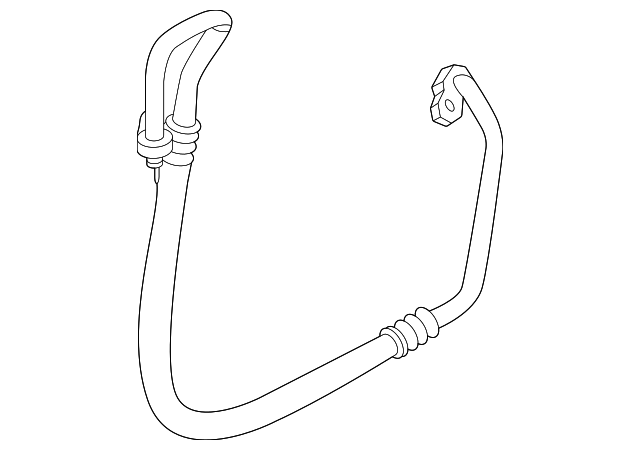 2022-2025 Genesis GV70 Discharge Hose 97762-AR110 | World OEM Parts Hyundai