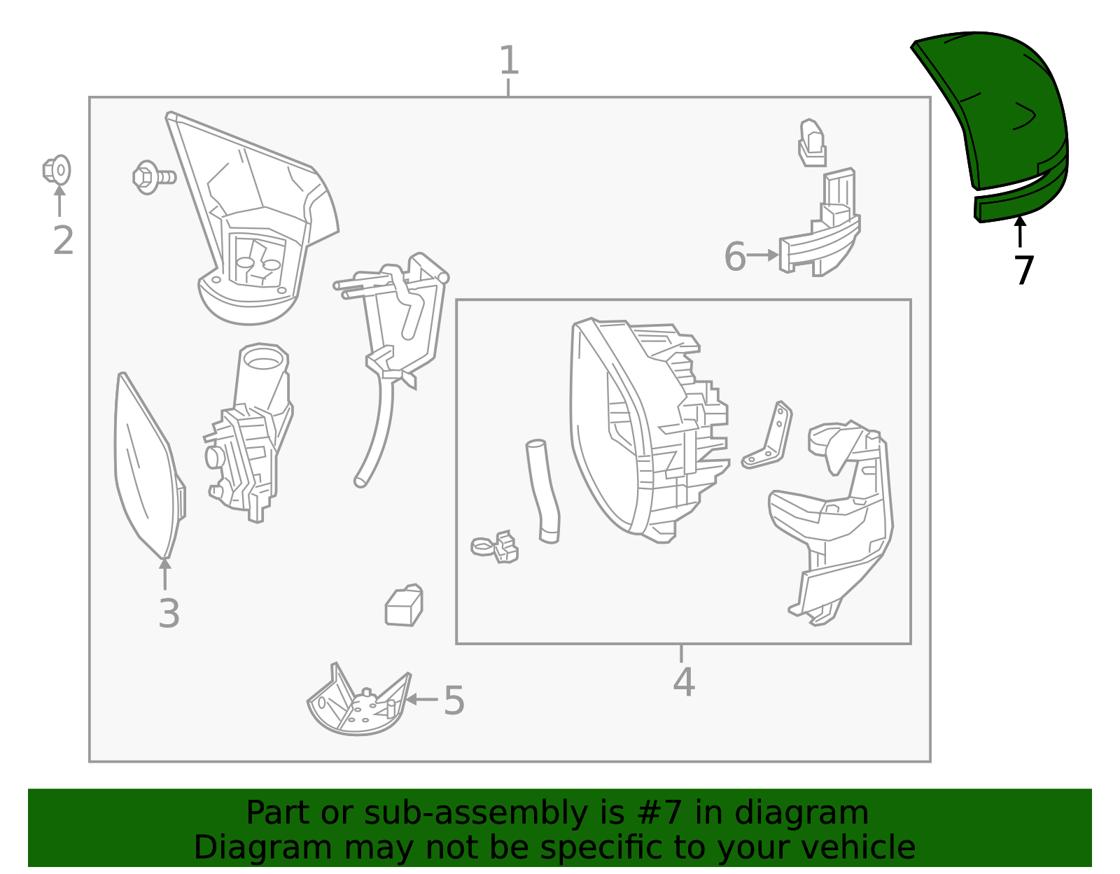 76201-T1W-A01YD - Cap R Skull *NH877P* (Sonic Gray Pearl) - 2020 Honda ...
