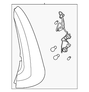92402-K0510 - Tail Lamp Assembly 2023-2025 Kia Soul | Kia.Parts Store