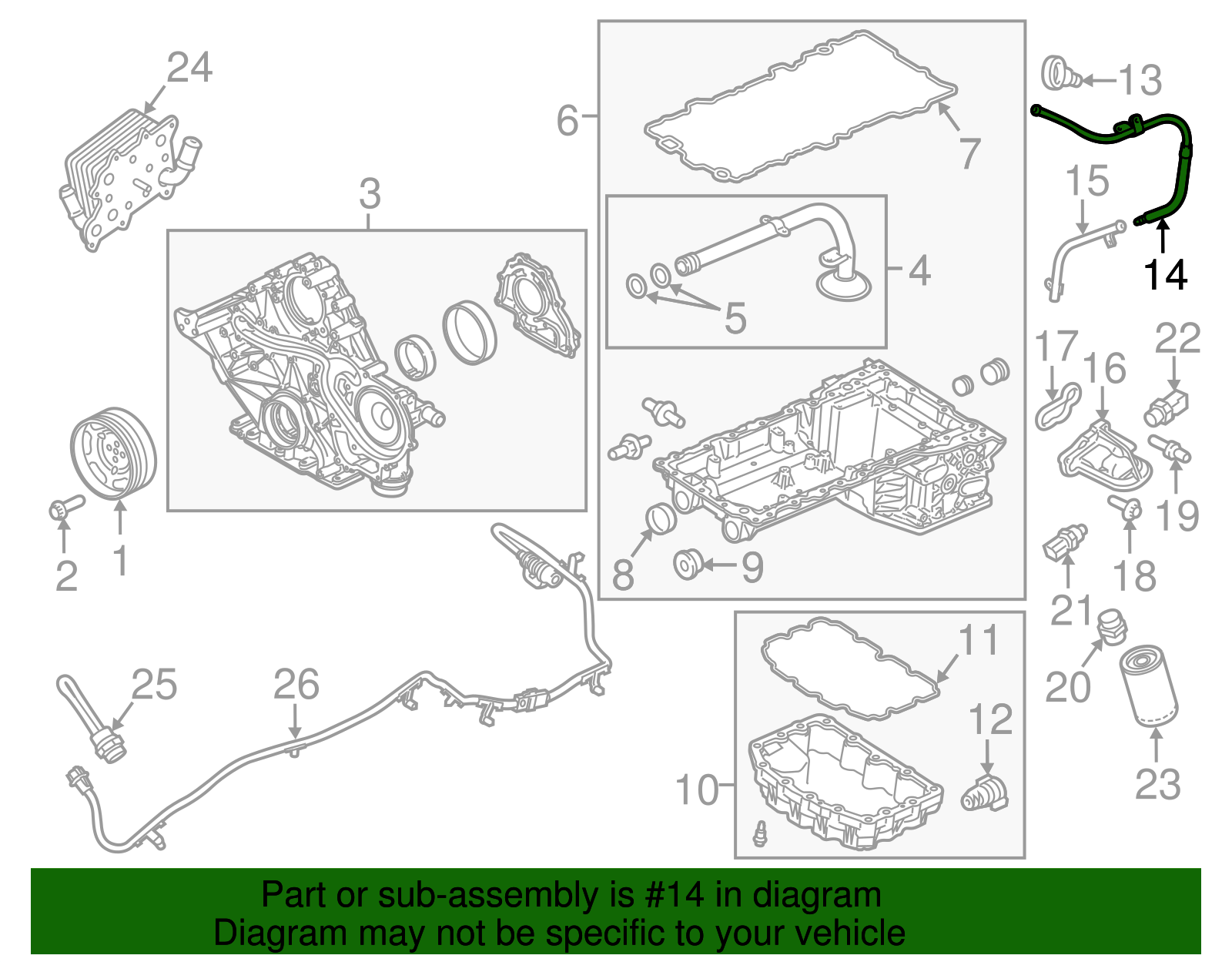 2015-2016 Ford Engine Oil Dipstick Tube BC3Z-6754-D | Varsity Ford