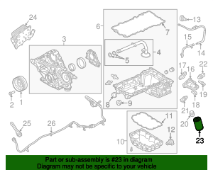 Ford Dealership 2011-2025 Ford Motorcraft™ Engine Oil Filter FL-2124-S ...