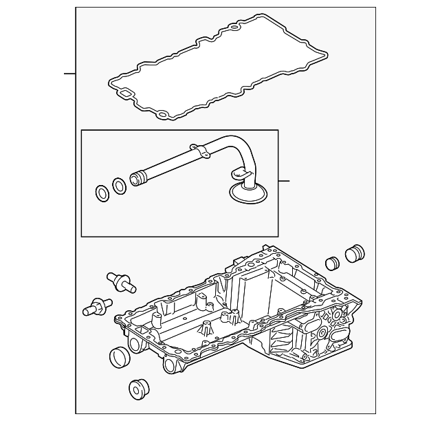 DC3Z-6675-C - Oil Pan - 2013-2020 Ford | Sunrise Ford Parts