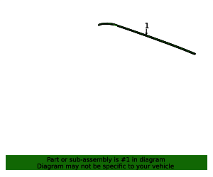 2019-2025 GM Roof Molding 86823800 | GM Parts Center