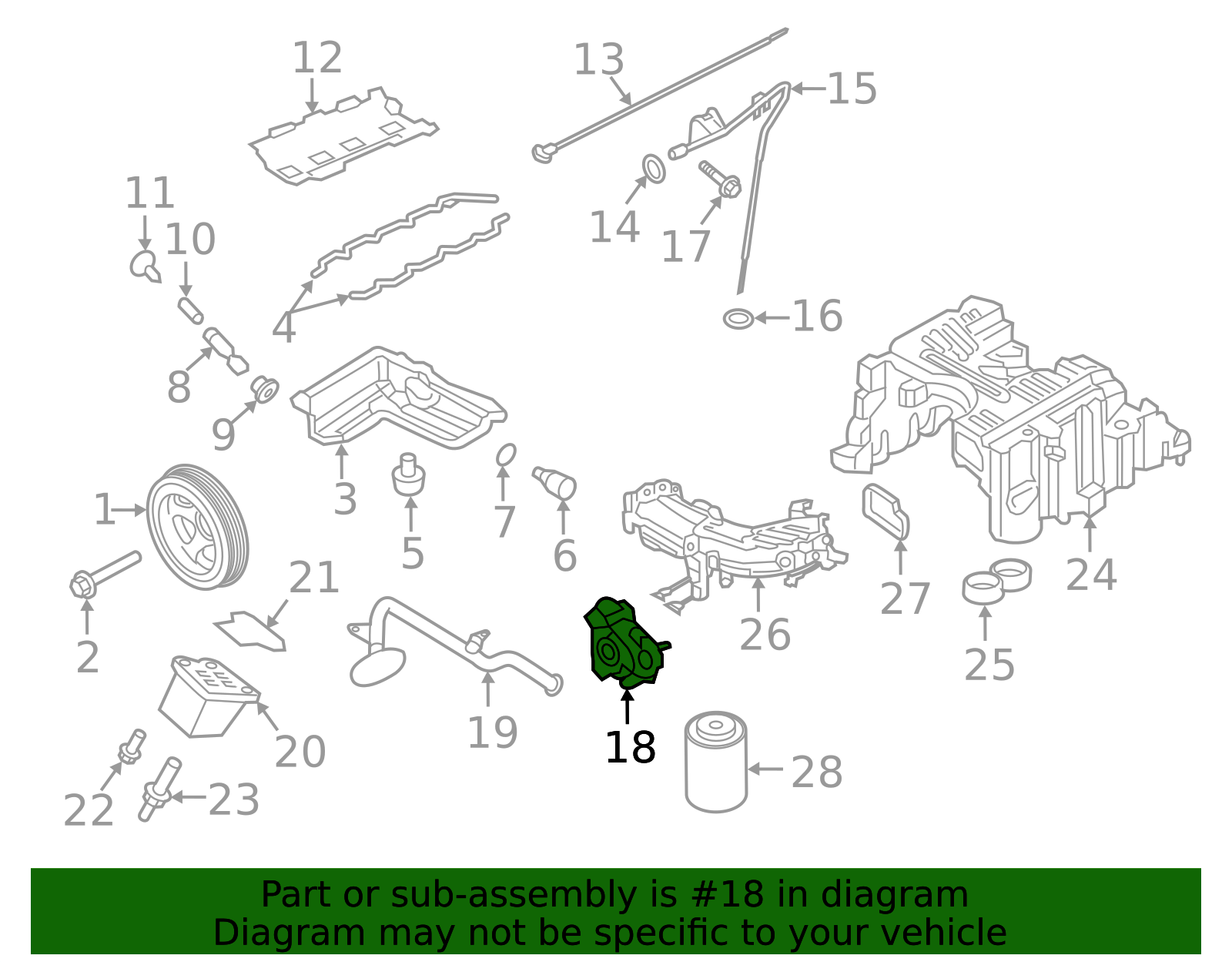 15010-EZ40B - Oil Pump 2016-2019 Nissan TITAN XD | Boro Nissan Parts