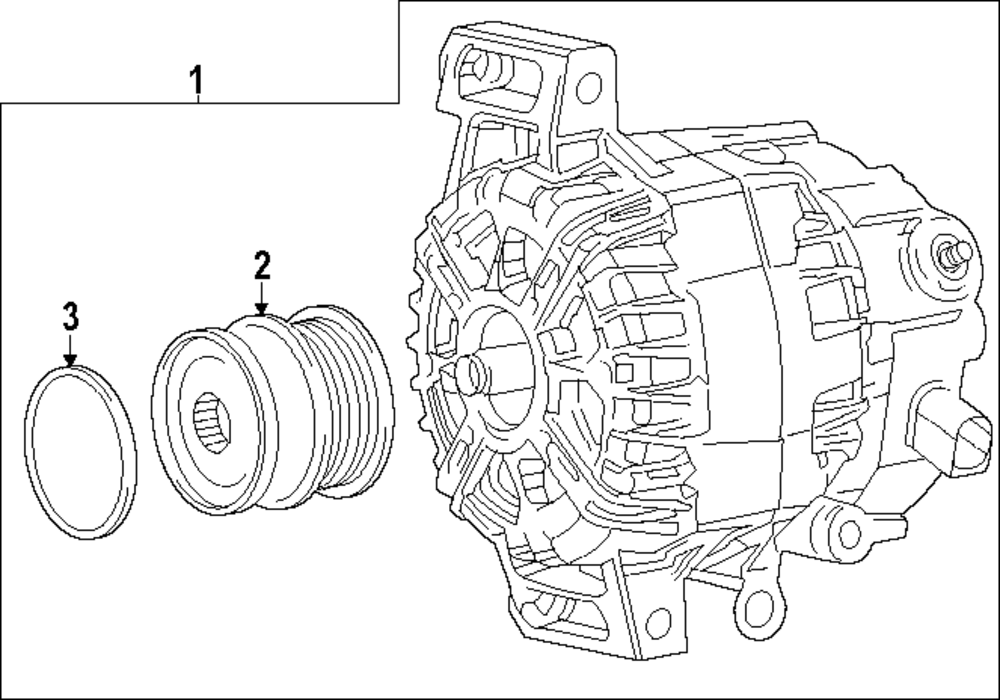 2024-2025 Toyota Alternator 27060-F0130 | Toyota Parts Center