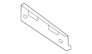 90914-4BA2A - License Panel - 2014-2020 Nissan Rogue | Nissan OEM Parts ...