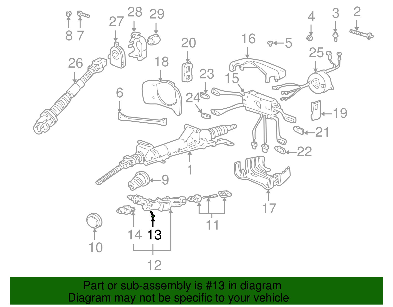 2001-2005 Porsche 911 Ignition Lock Housing Screw 996-347-901-00 ...