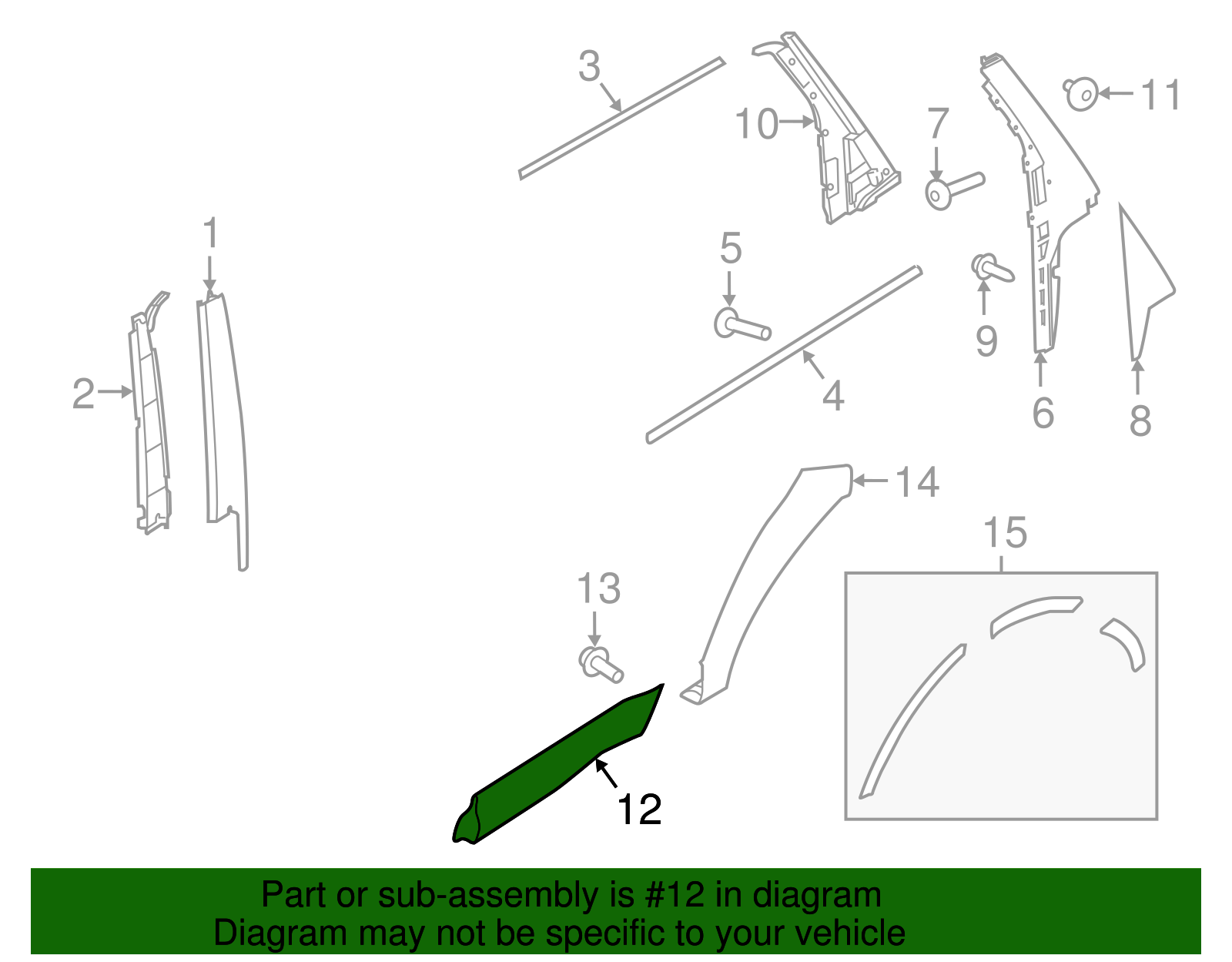 Genuine Side Molding for 2014-2017 Land Rover Range Rover Sport | Land ...