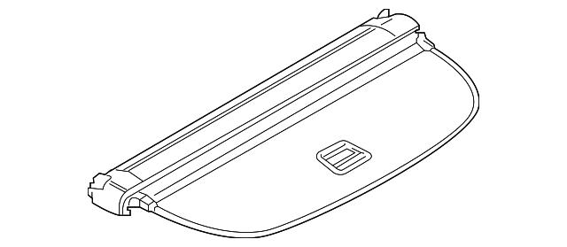 2018-2024 Audi Luggage Cover 80A-863-553-B-94H | Audi OEM Parts Guy