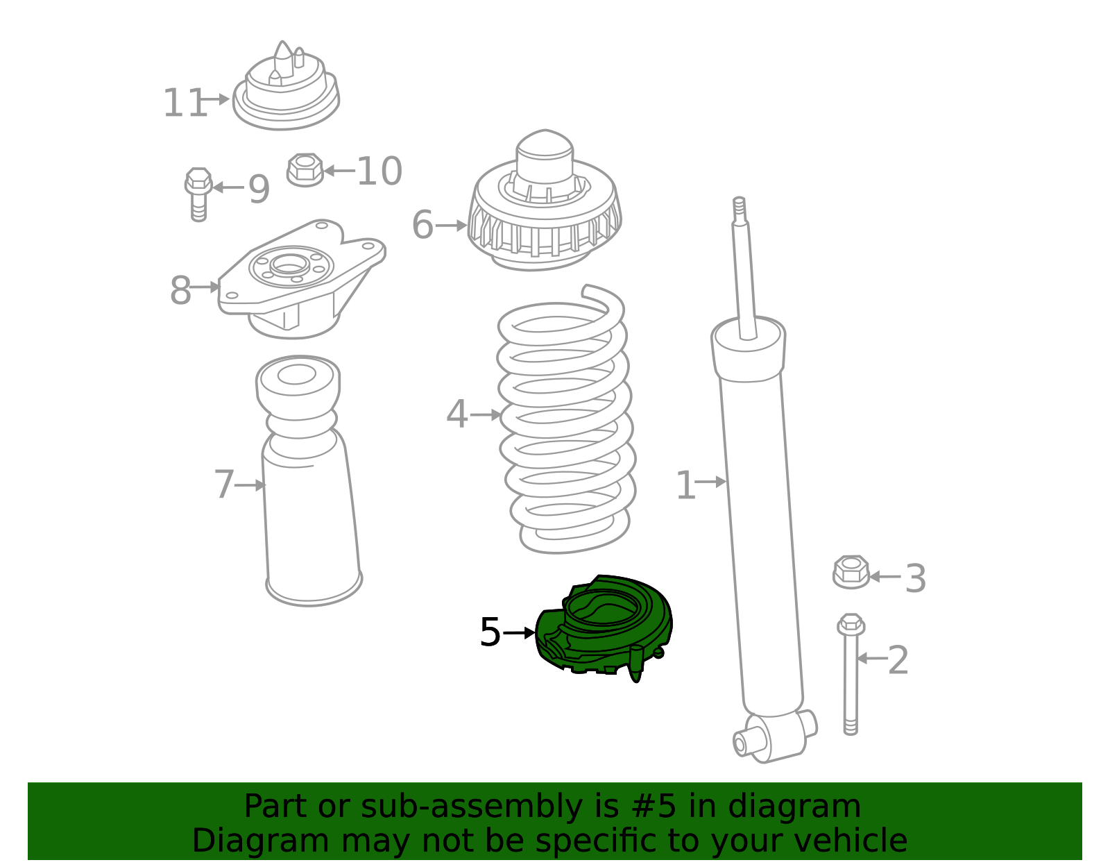 33-50-6-888-020 - 2019-2024 BMW - Lower Spring Insulator | Buy BMW ...