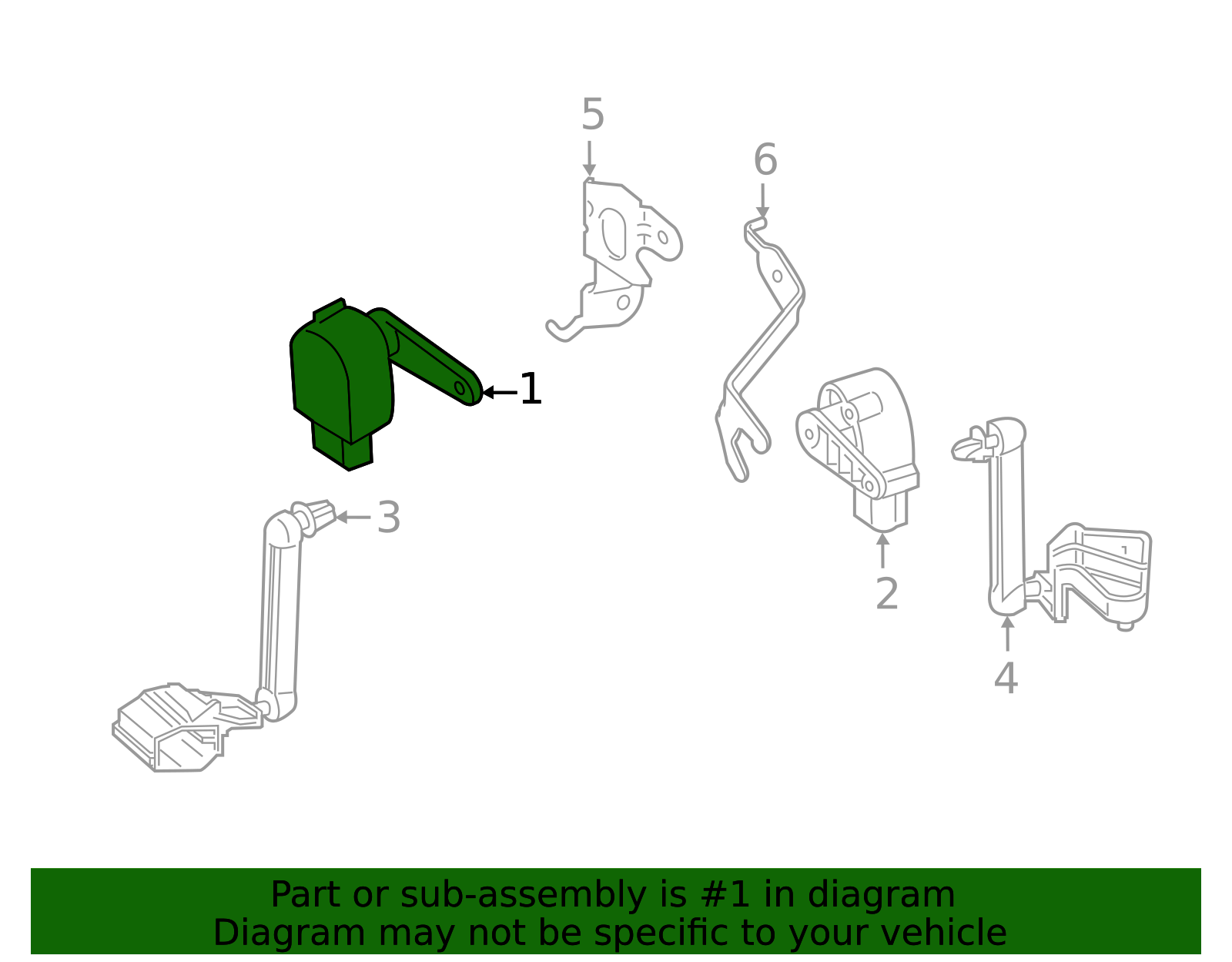 2021-2024 Toyota GR Supra - Height Sensor 89272-WAA02 | Sparks Parts