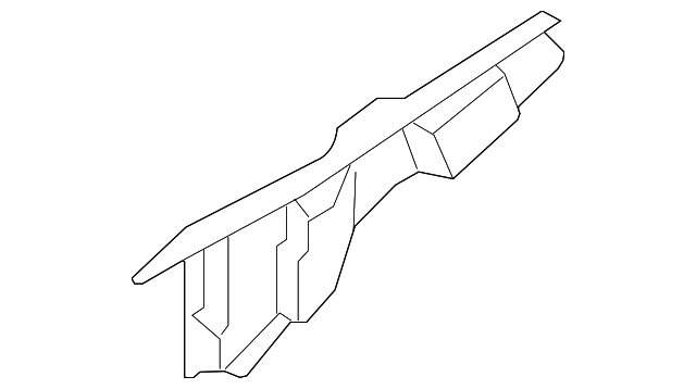 638E8-1AA0B - 2011-2014 Nissan Murano - Fender Splash Shield | Anicra ...