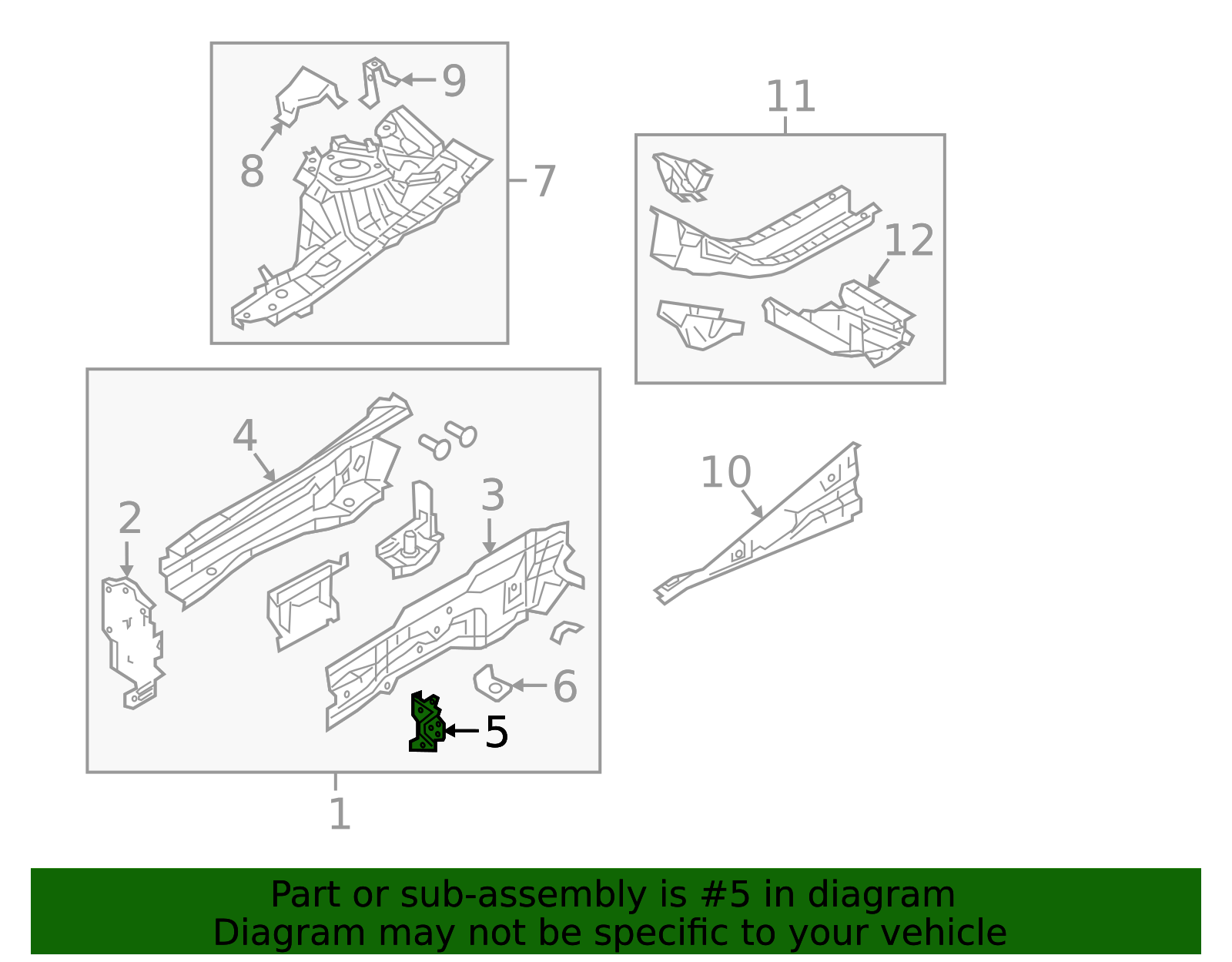 D10E-53-12X - Front Bracket - 2016-2021 Mazda CX-3 | Mazda Swag
