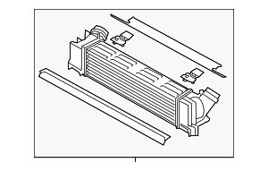 17517618809 - 2012-2018 BMW Inter-Cooler (17-51-7-618-809) | BMW of ...