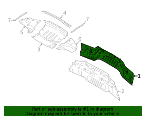 2015-2025 Ford Mustang Rear Body Panel JR3Z-6340320-C | OEM Parts Online
