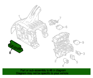5Q0-937-503-F - Relay Plate 2015-2025 Volkswagen | OEM VW Parts Haus