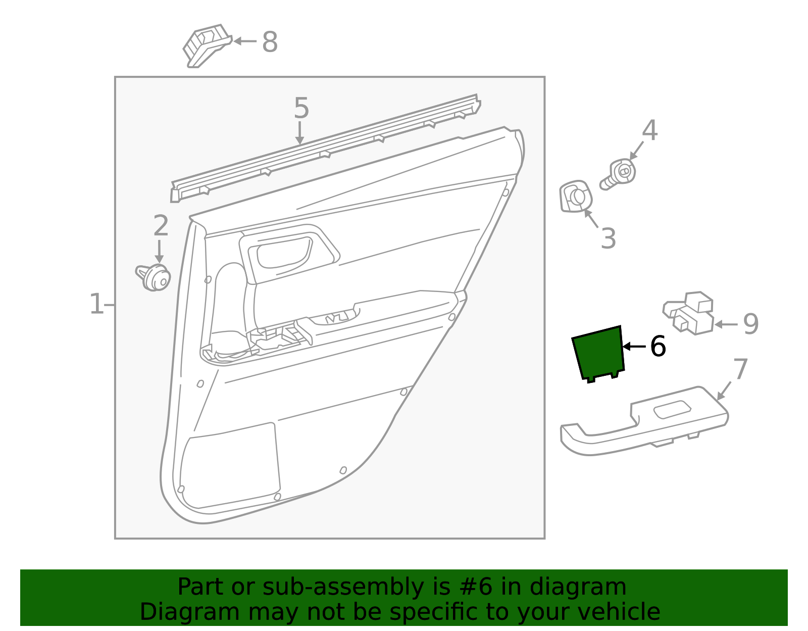 2016-2018 Toyota Cover 74221-12210-C0 | MotorMotor