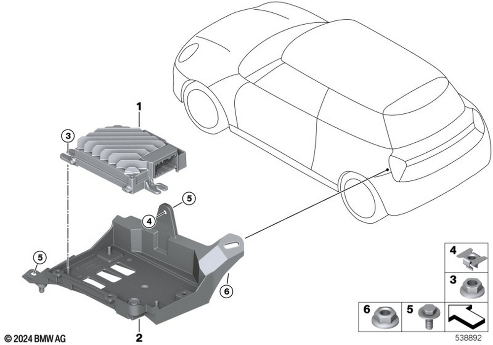 65125A5CA89 - Mini Booster 2023-2026 Mini | Performance Auto Parts
