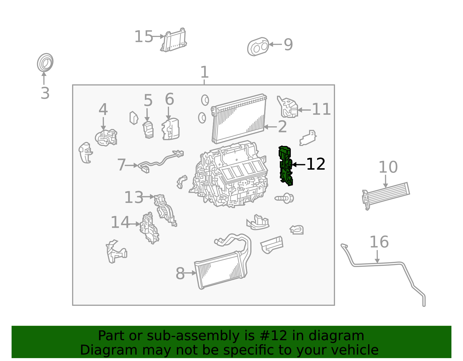 2021-2025 Toyota Mirai Servo 87106-50700 | Toyota Parts Center