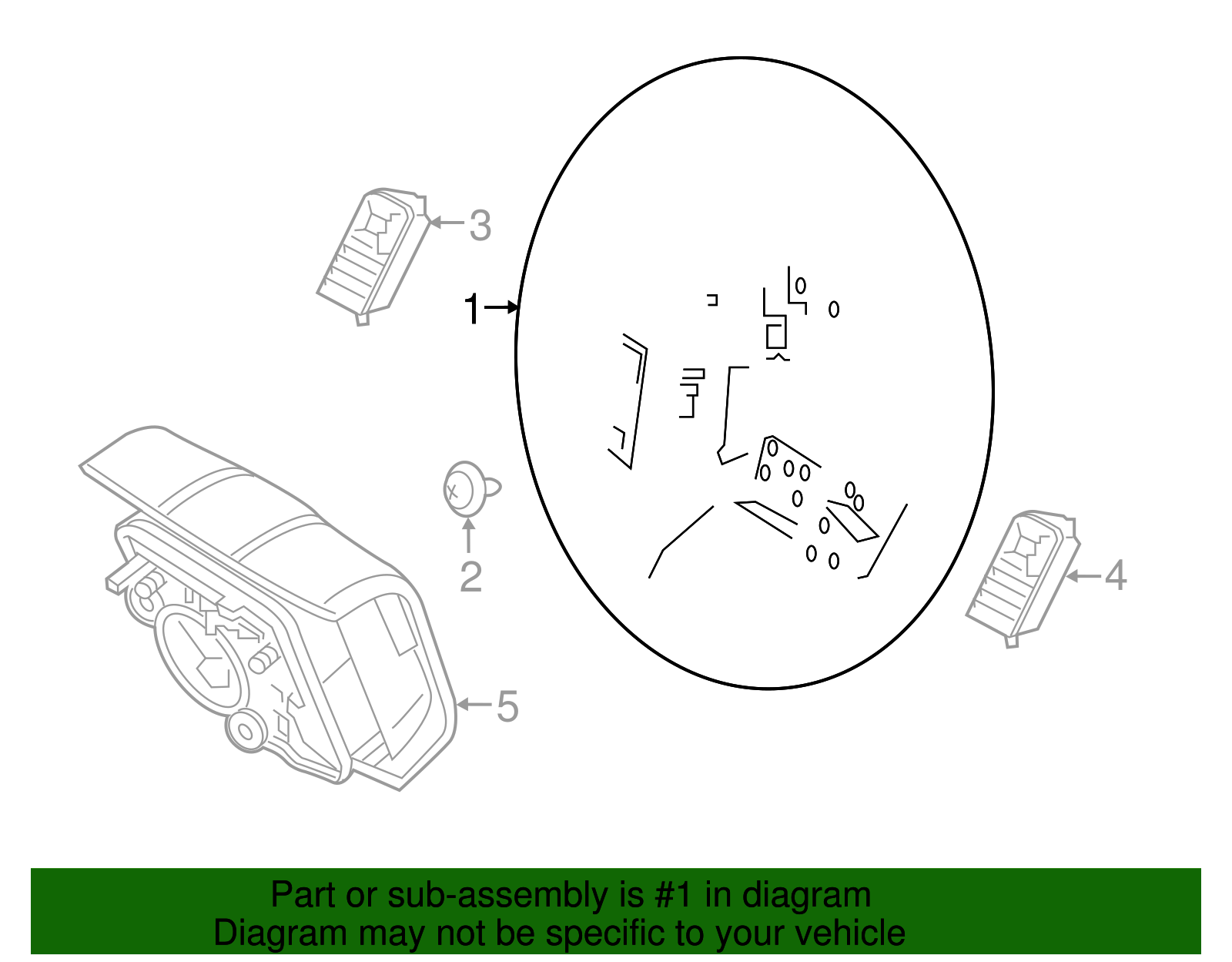 2015-2017 Lincoln Navigator Steering Wheel FL7Z-3600-CB | Miracle Ford ...